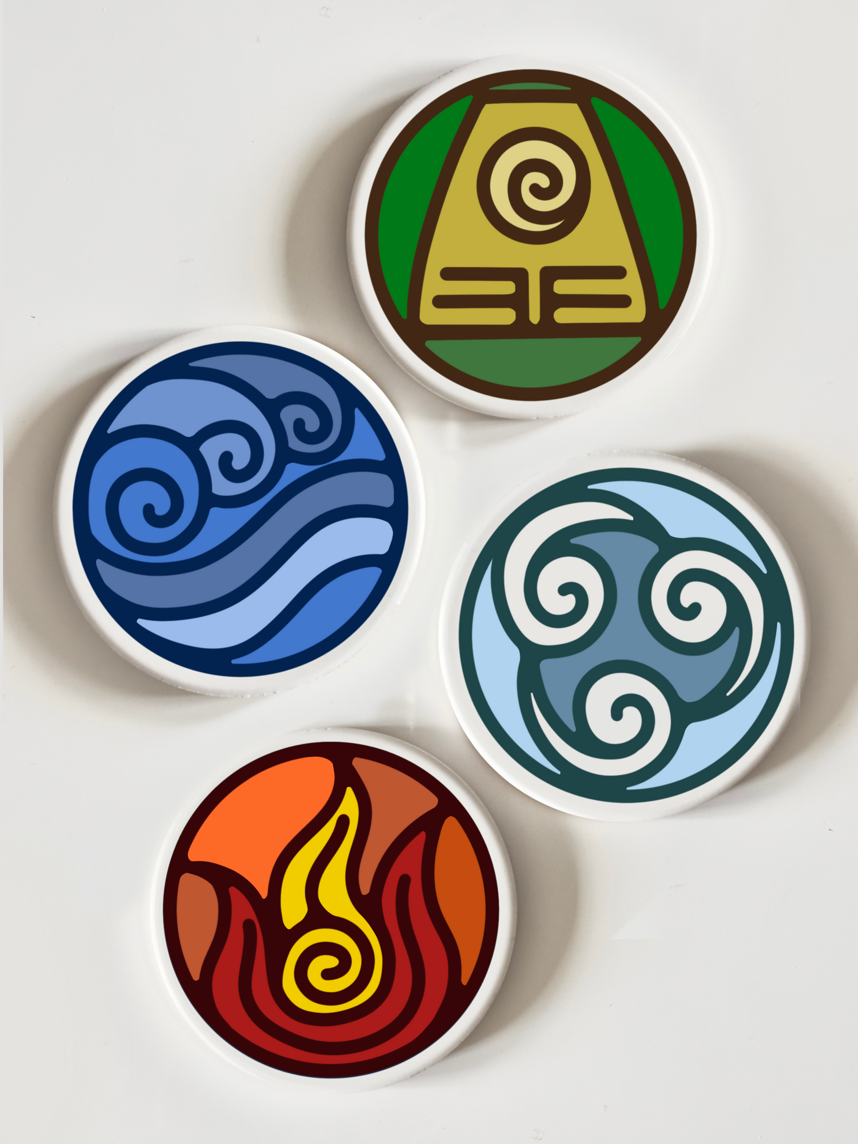 ATLA Elements Coasters – juicyheads