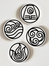 ATLA Elements Coasters – juicyheads